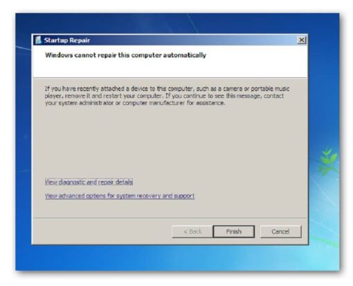 Cách sửa lỗi Windows Error Recovery - TRONG WIN VISTA, 7, 8, 10