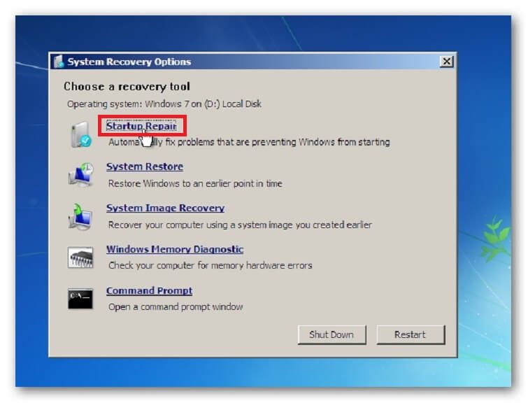 Cách sửa lỗi Windows Error Recovery - TRONG WIN VISTA, 7, 8, 10