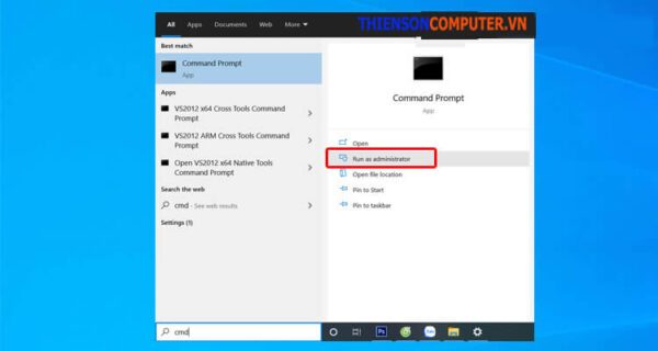 Khắc phục lỗi A problem caused the program to stop working correctly