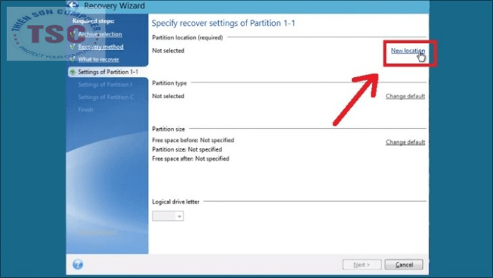 Cách ghost máy tính bằng file TIB chuẩn UEFI - GPT - Thiên Sơn Computer