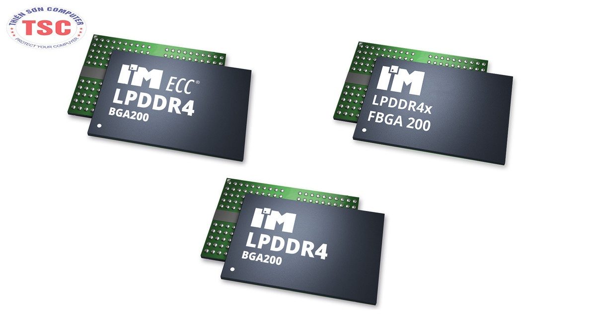 Tìm hiểu về chuẩn RAM LPDDR3 - LPDDR4 - LPDDR5 - Thiên Sơn Computer