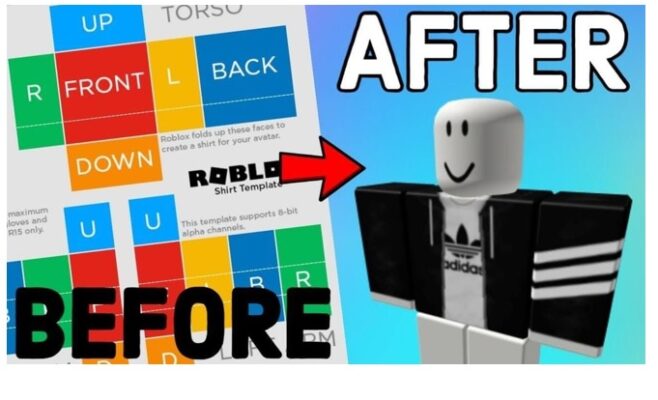 cách tạo T-shirt Roblox độc đáo dành cho cả nam và nữ