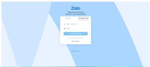 Cách đăng nhập Zalo Web trên điện thoại, máy tính